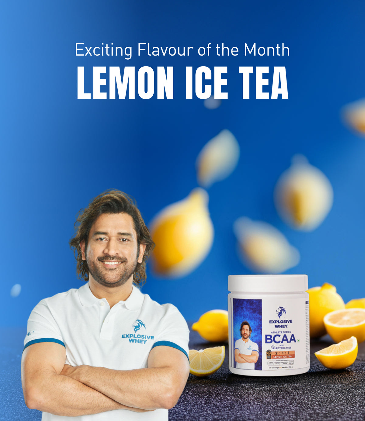 India's Favourite Athlete Standard Supplements | Explosive Whey